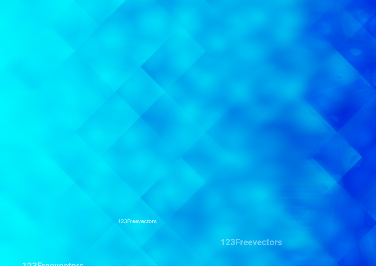 Bright Blue Abstract Graphic Background
