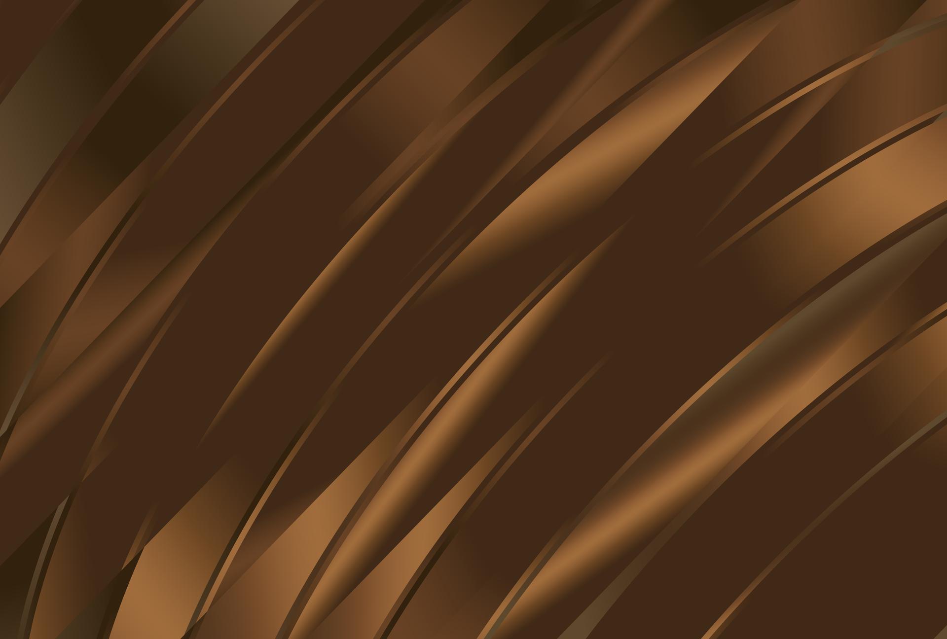 Abstract Brown Wave Background