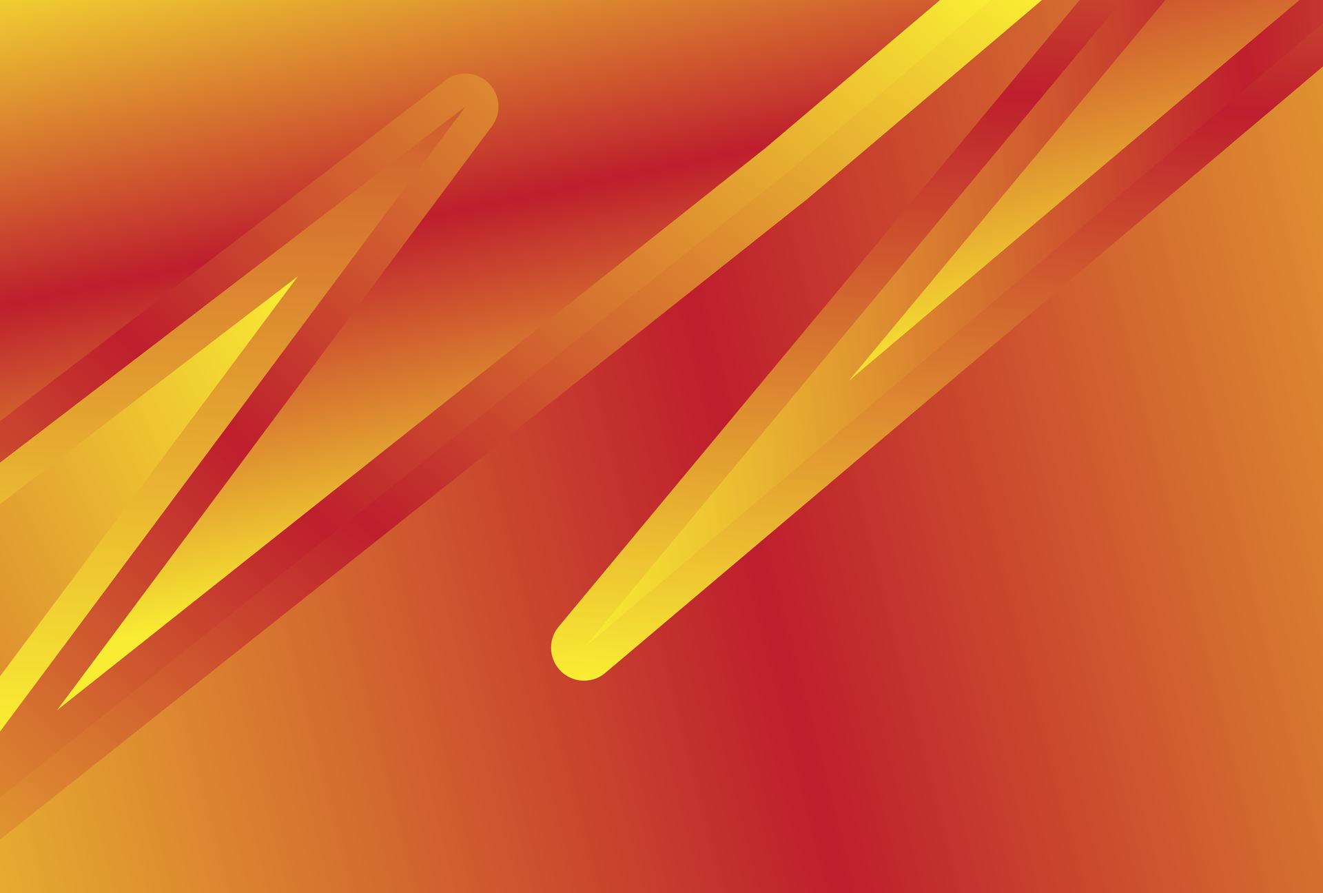 Abstract Red and Yellow Gradient Background