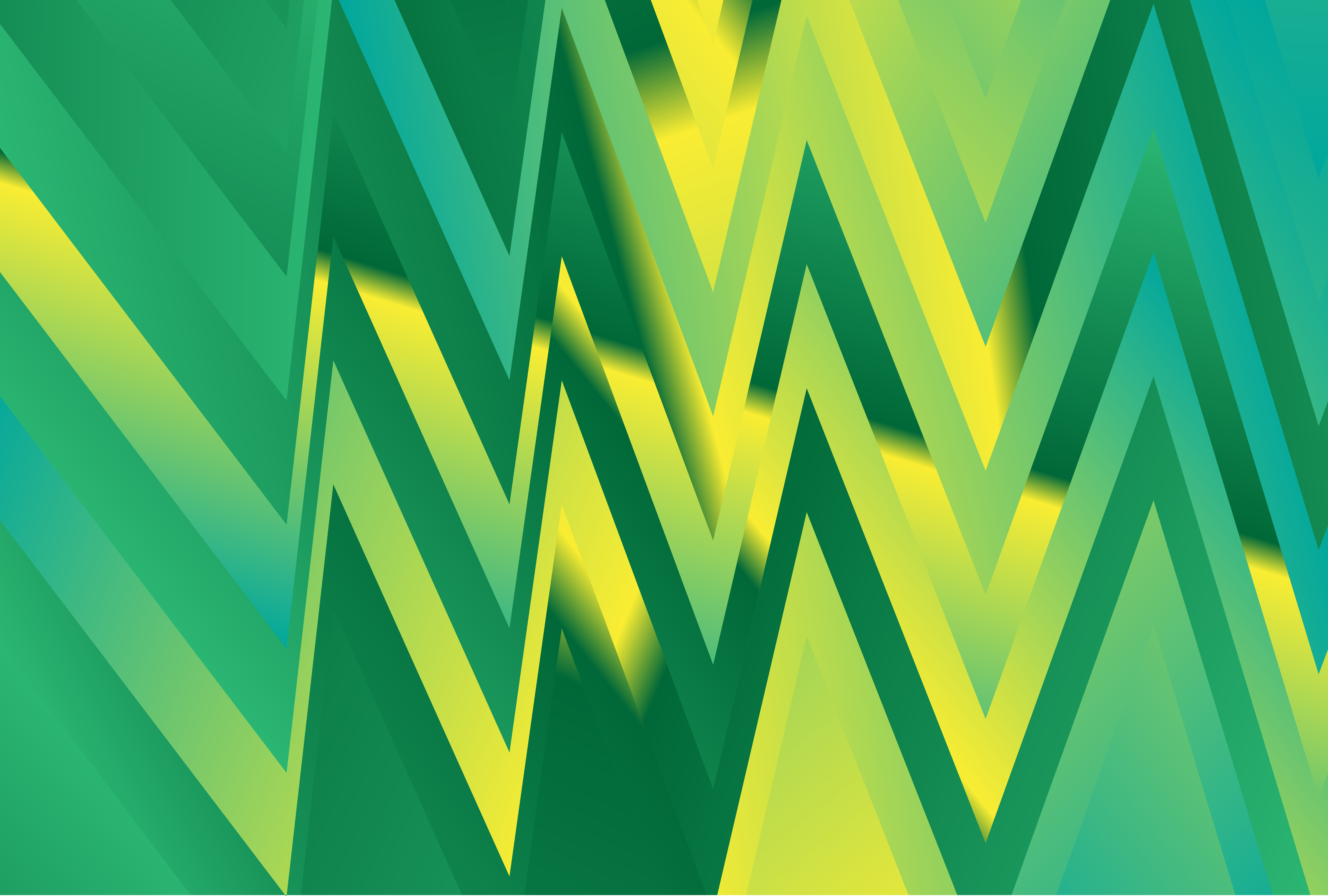 Free Download Green and Yellow Zigzag Gradient Abstract Background