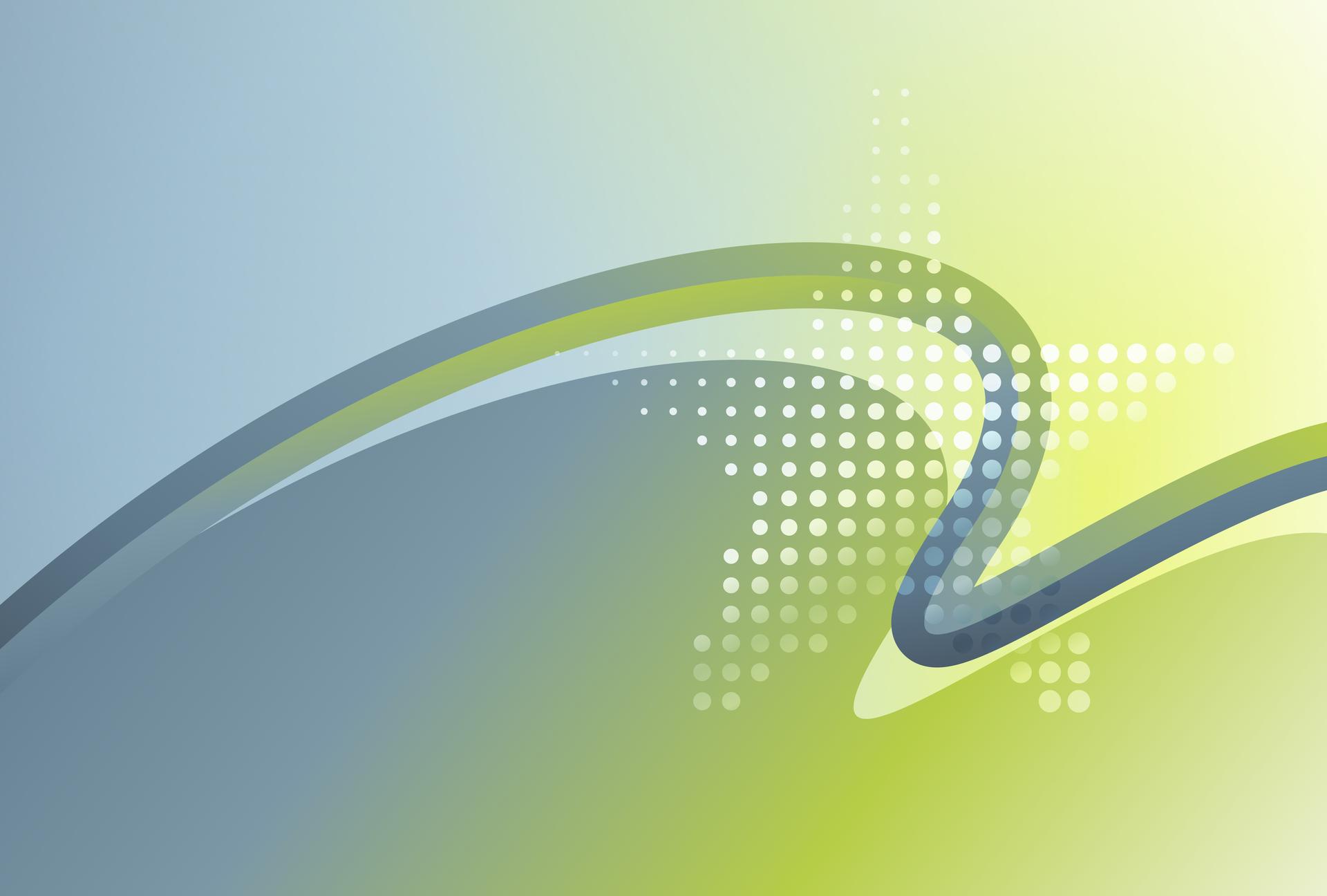 Abstract Blue Green and Grey Gradient Wave Background Graphic