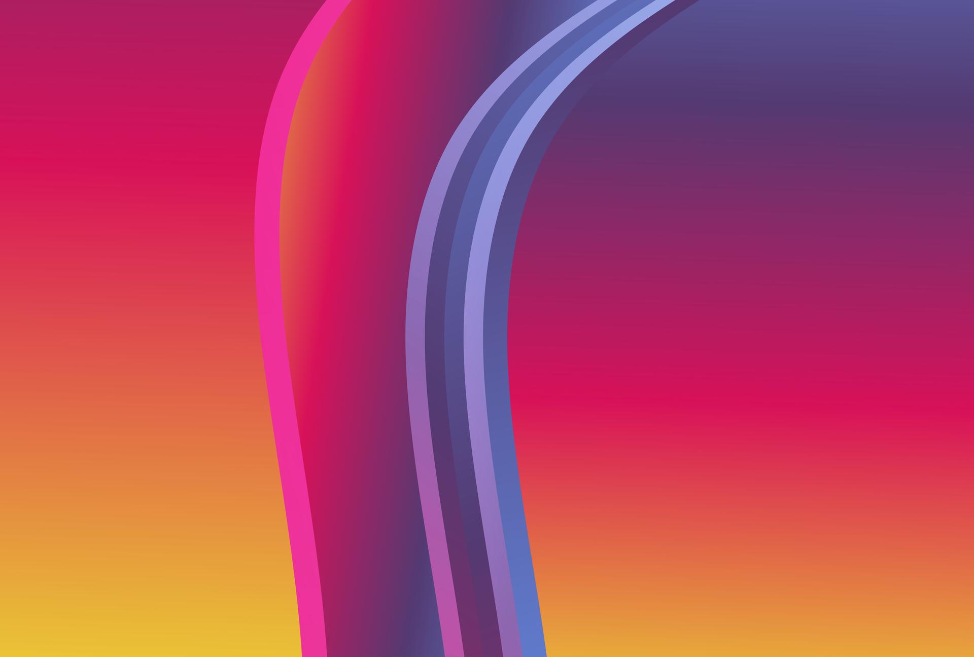 Abstract Gradient Wave Background