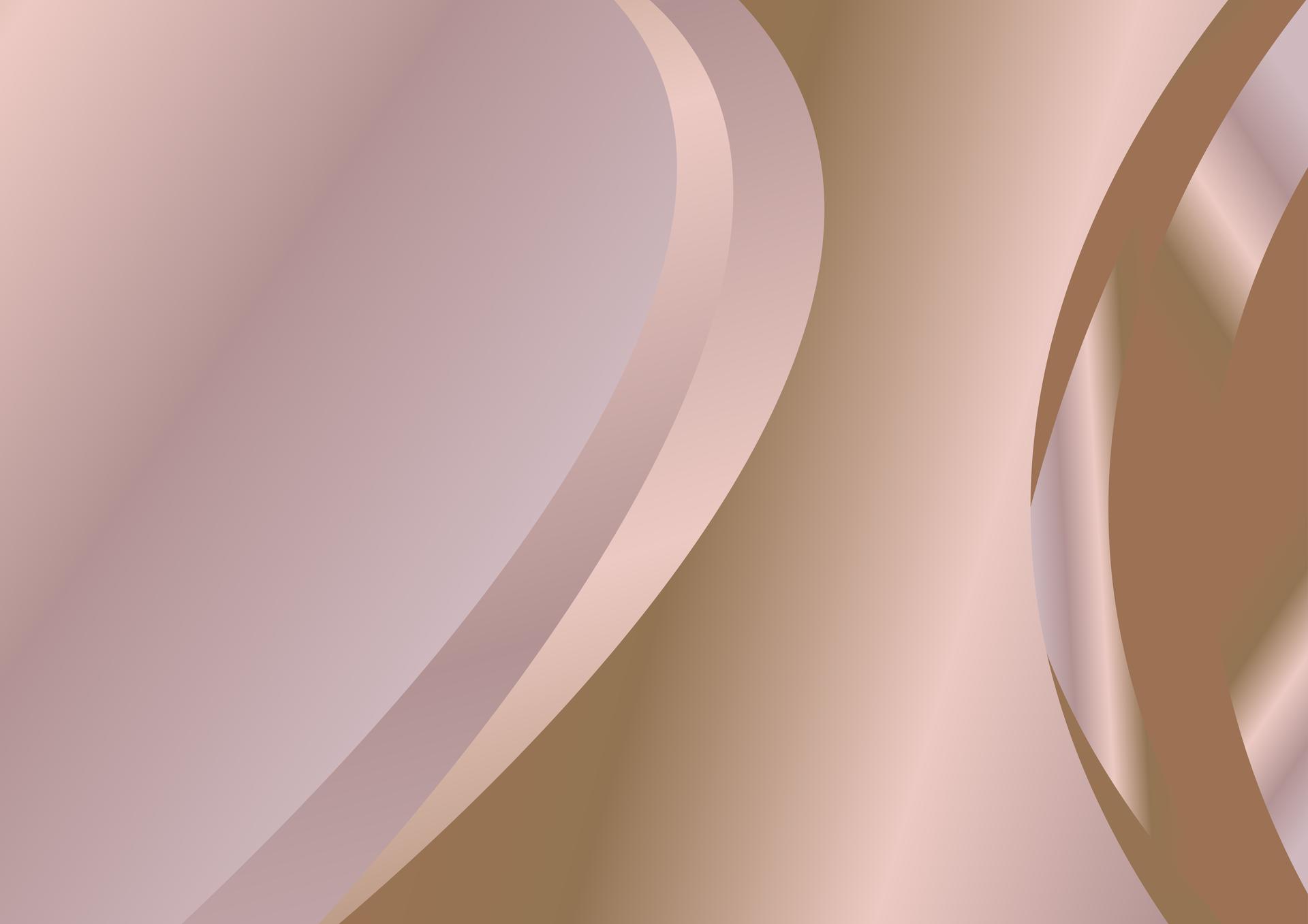 Beige and Brown Curved Gradient Background