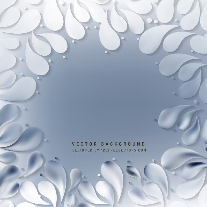 Light Blue Arc-Drop Background