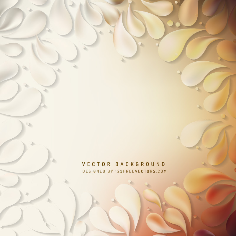 Light Brown Arc Drops Background