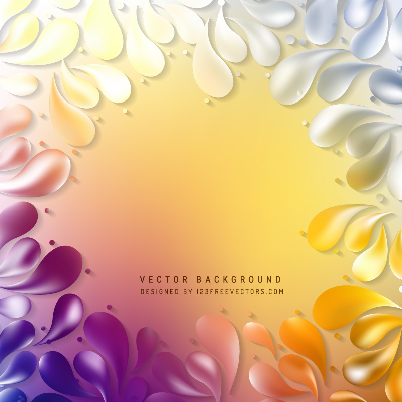 Exquisite Spectrum of Arc-Drop Background Designs