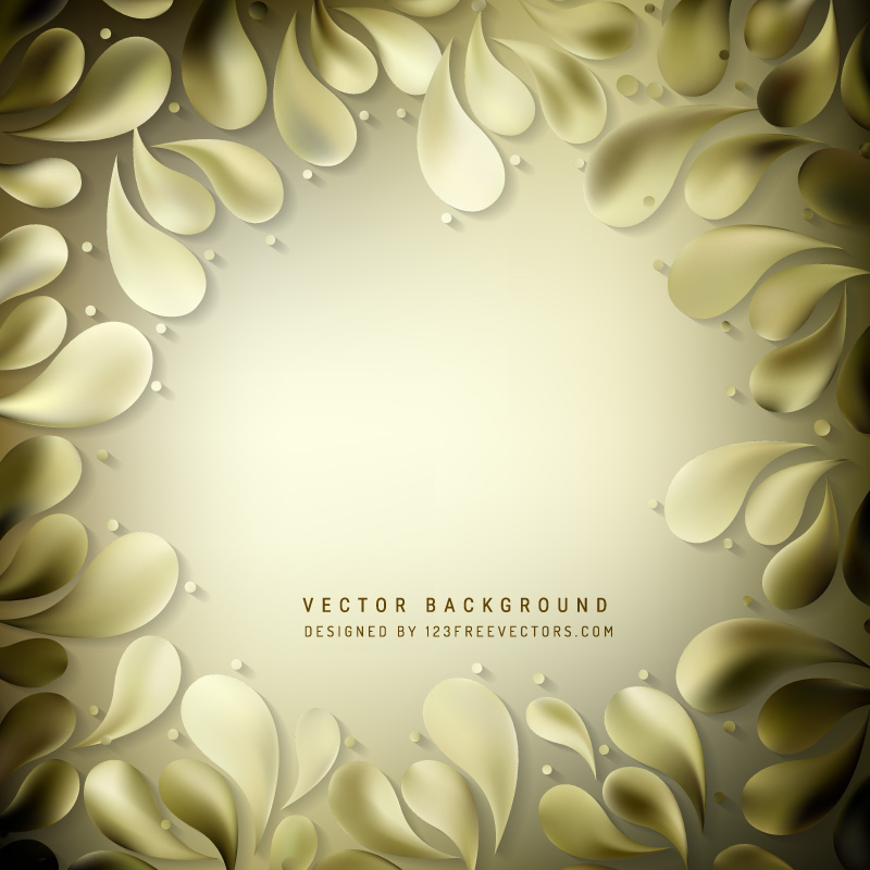 Green Arc Drops Background