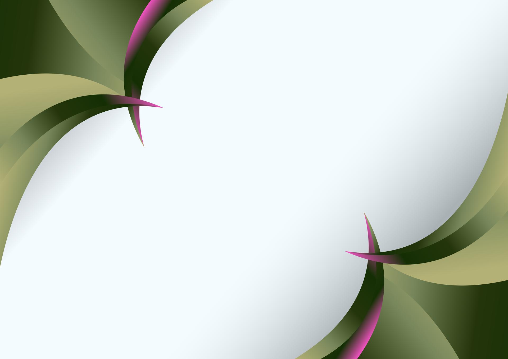 Pink and Green Wave Background with Space for Your Text