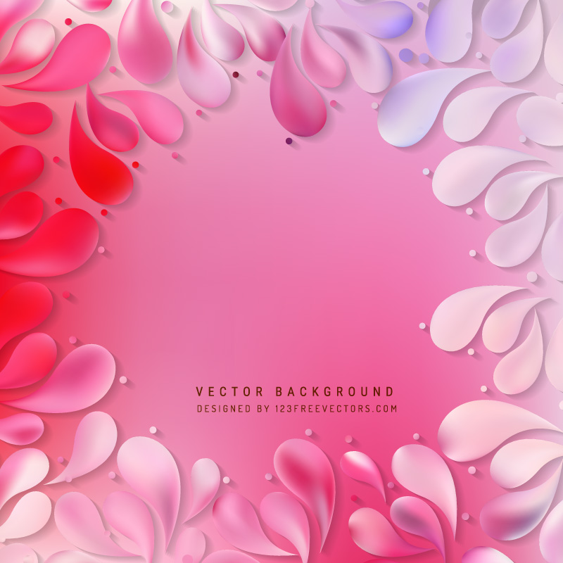 Intriguing Fusion Of Abstract and Floral Ornamental Drops Vector ...