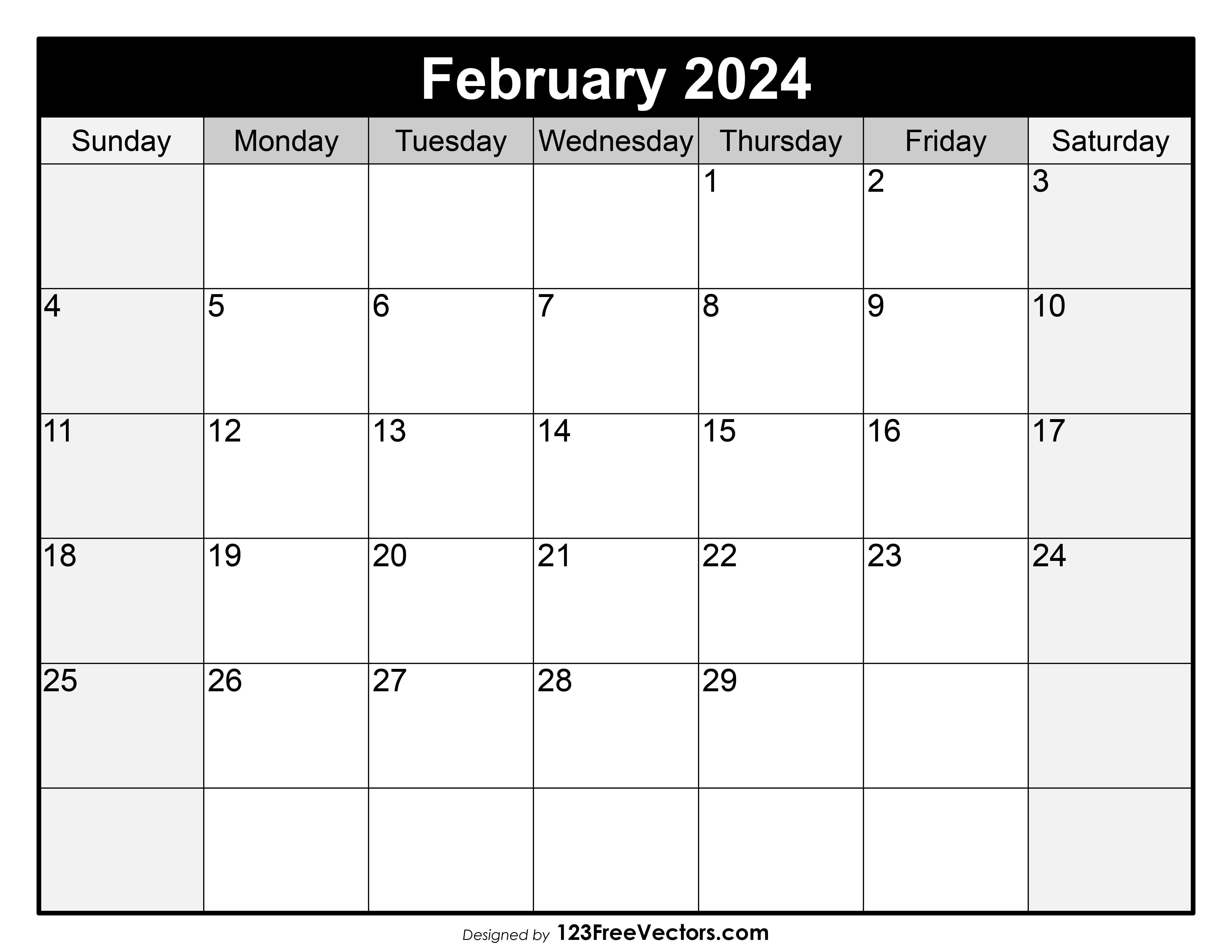 50+ February Calendar | Free Vectors, Photos, Artwork Images ...