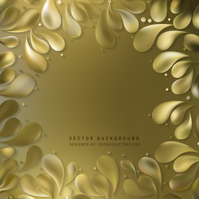 Dive into the Astonishing World of Abstract Decorative Floral Drops ...