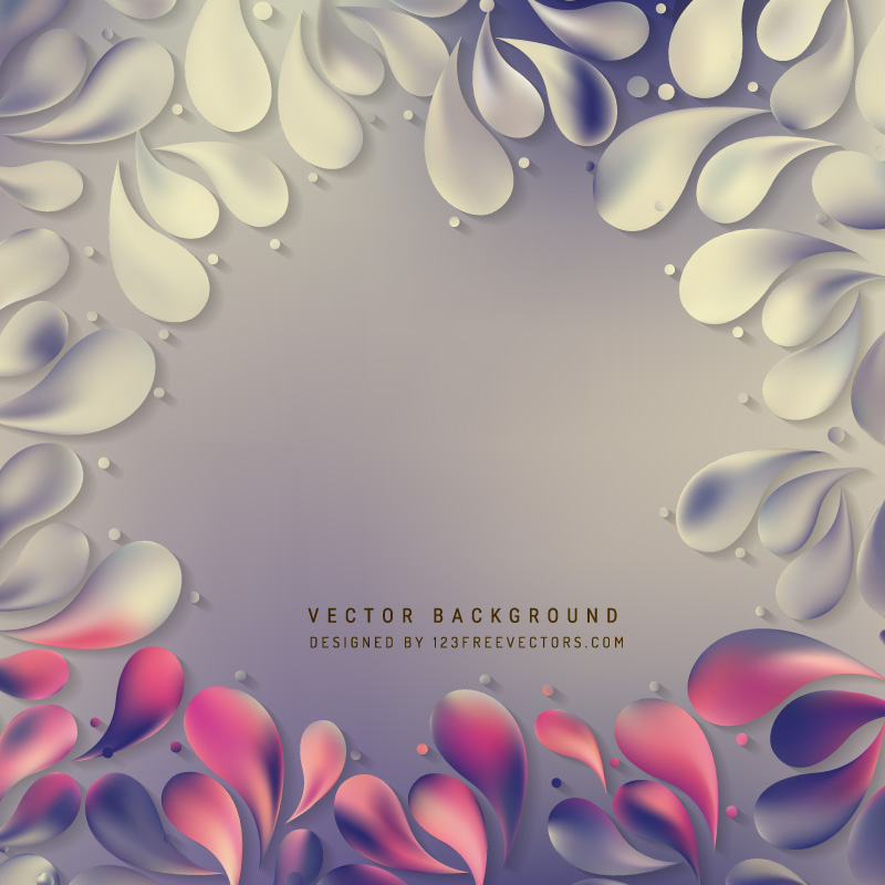 Abstract Arc-Drop Background