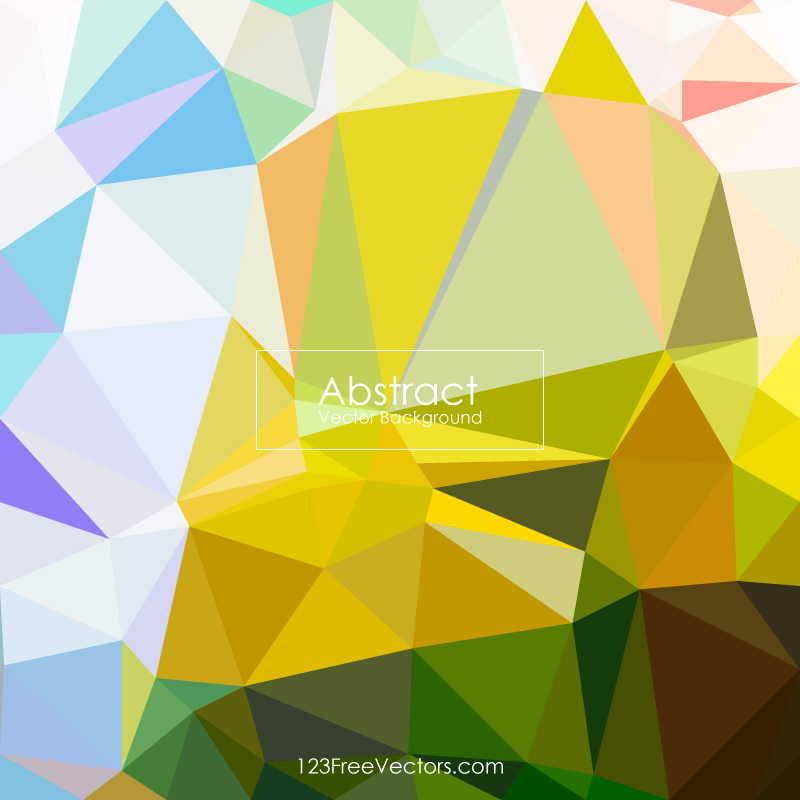 60+ Colorful Polygonal Background Illustrator | Free Vectors, Photos ...