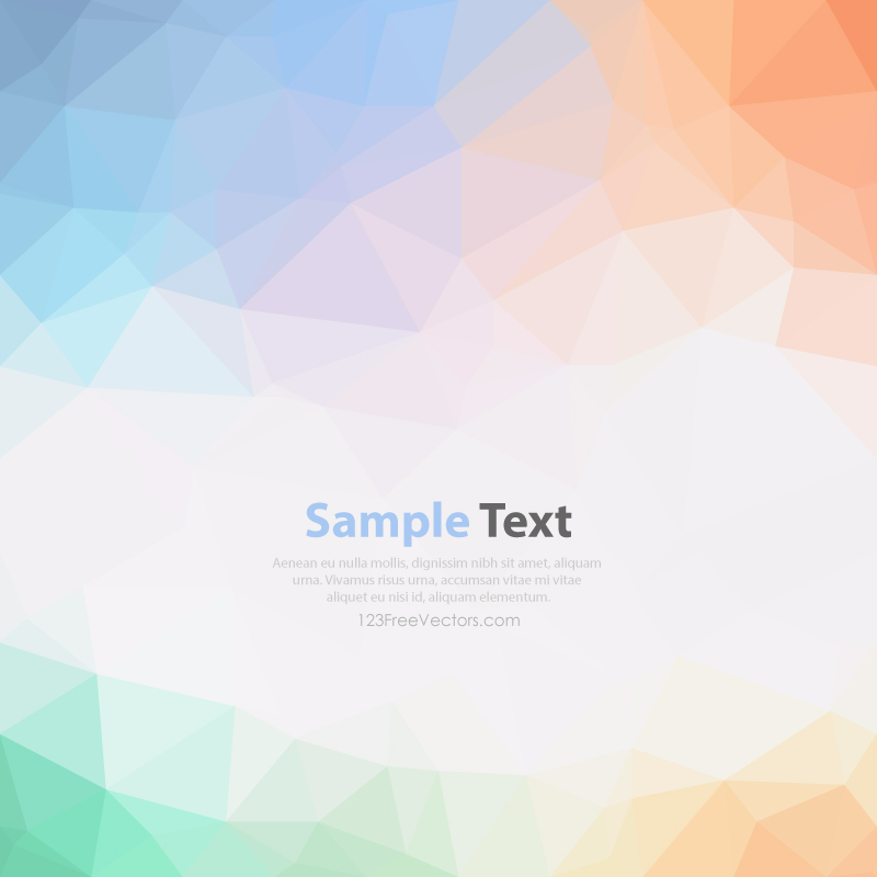 60+ Colorful Polygonal Wallpaper | Free Vectors, Photos, Artwork Images | 123Freevectors