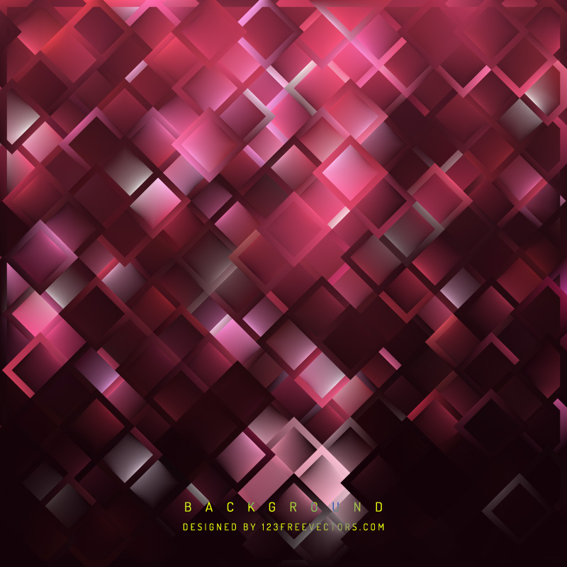 Black Pink Square Background Pattern