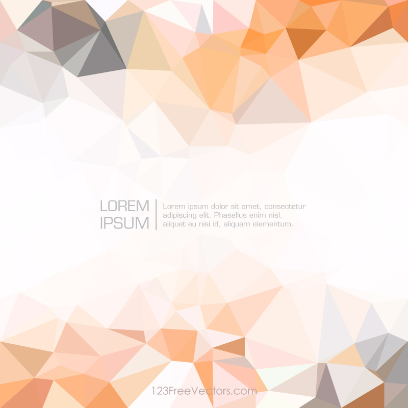 Polygonal Triangular Light Color Wallpaper Background