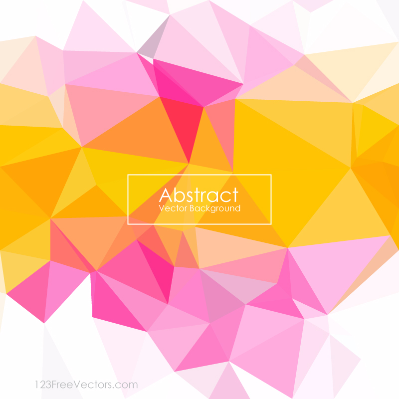 Polygonal Triangular Multicolor Background Graphics