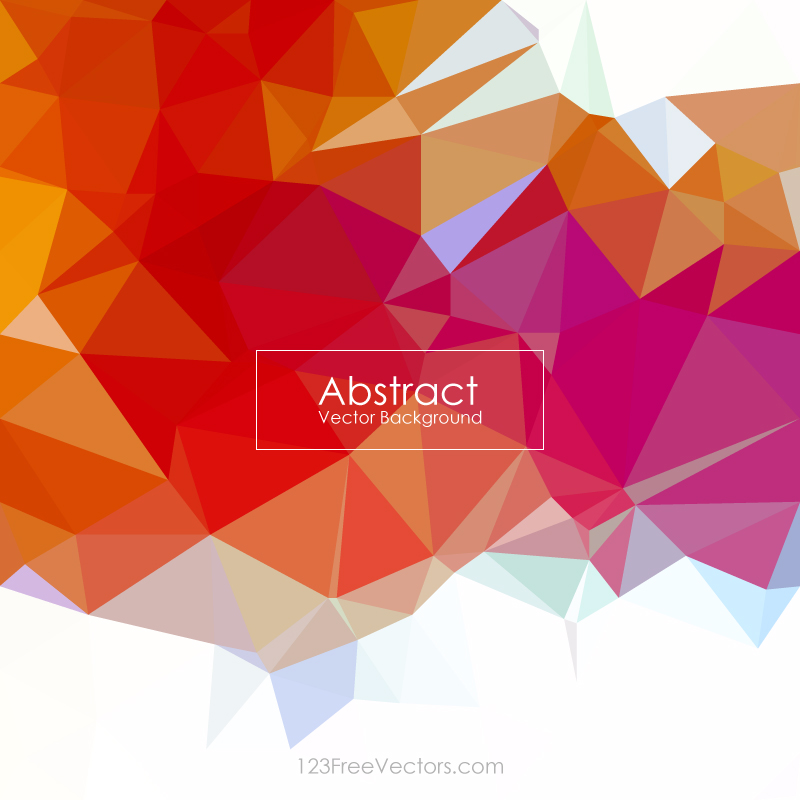Abstract Multicolor Geometric Polygon Background