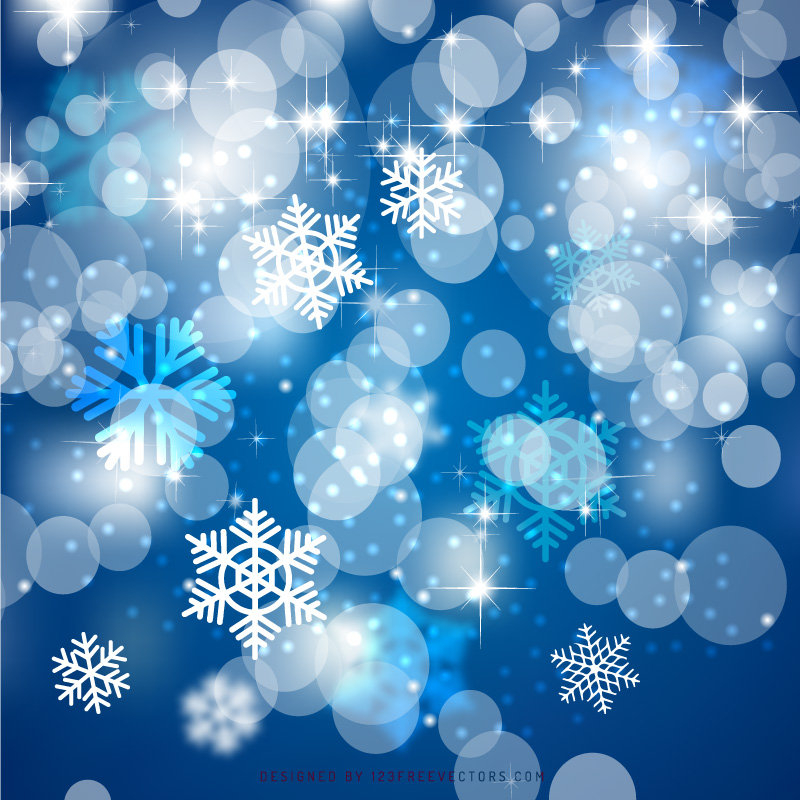 Bokeh Christmas Lights Background