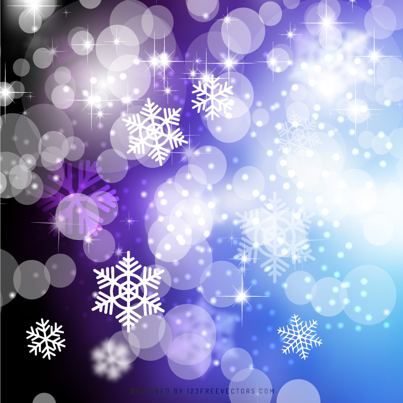 Bokeh Christmas Lights Background