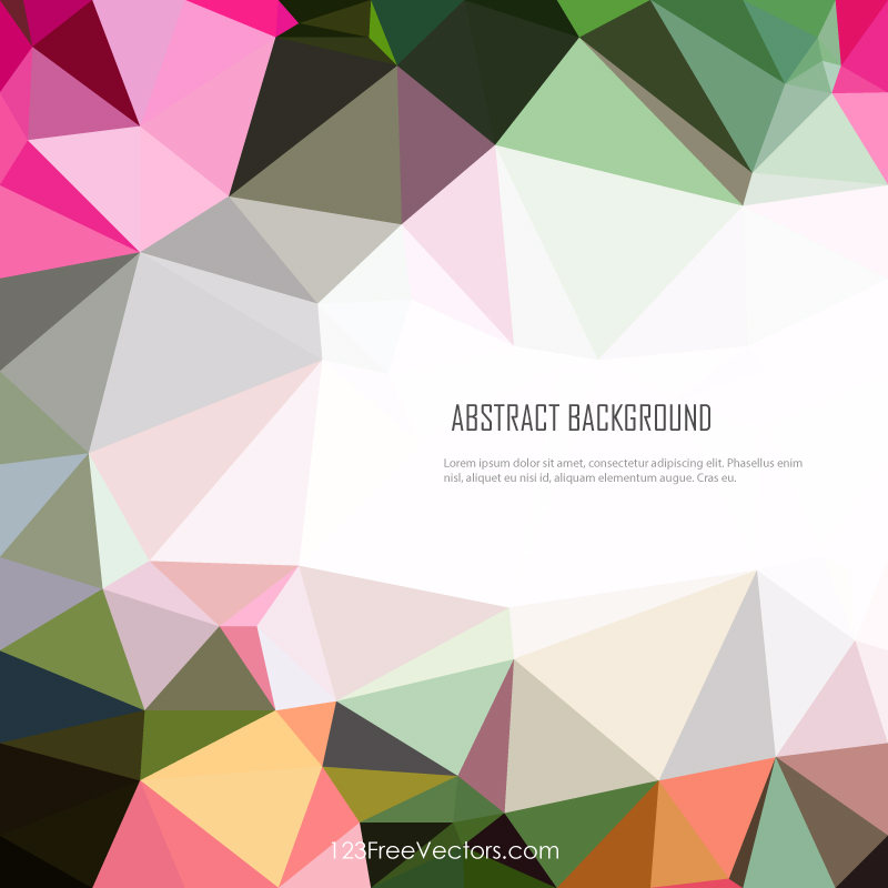 60+ Polygon Abstract Color Background | Free Vectors, Photos, Artwork Images | 123Freevectors