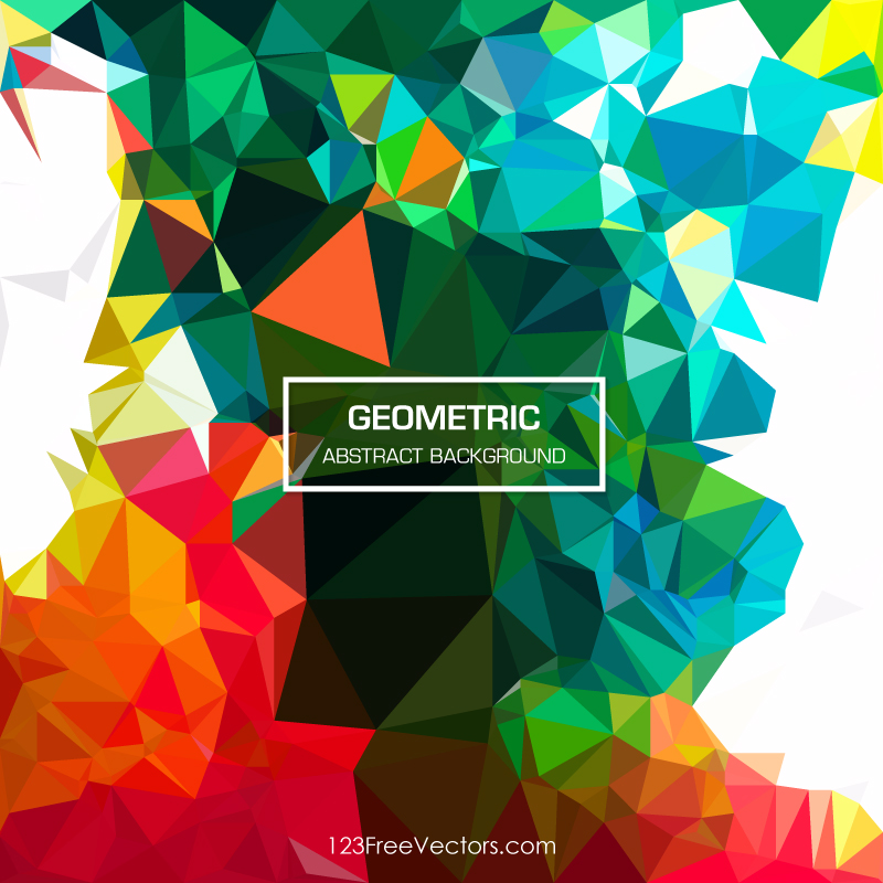 60+ Polygon Abstract Color Background | Free Vectors, Photos, Artwork Images | 123Freevectors