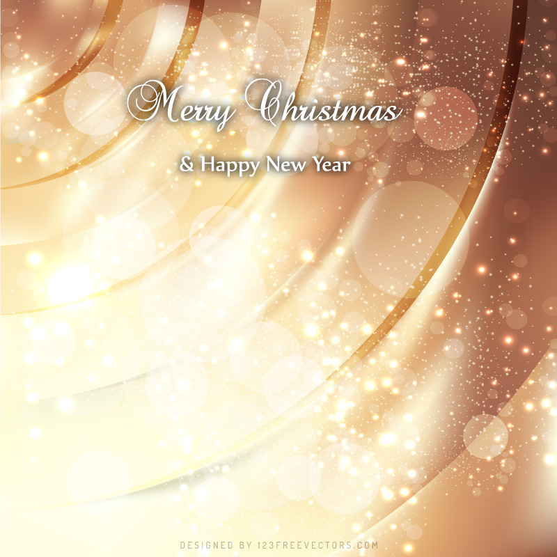 50 Beautiful Brown Christmas Background Vector Designs For Festive ...