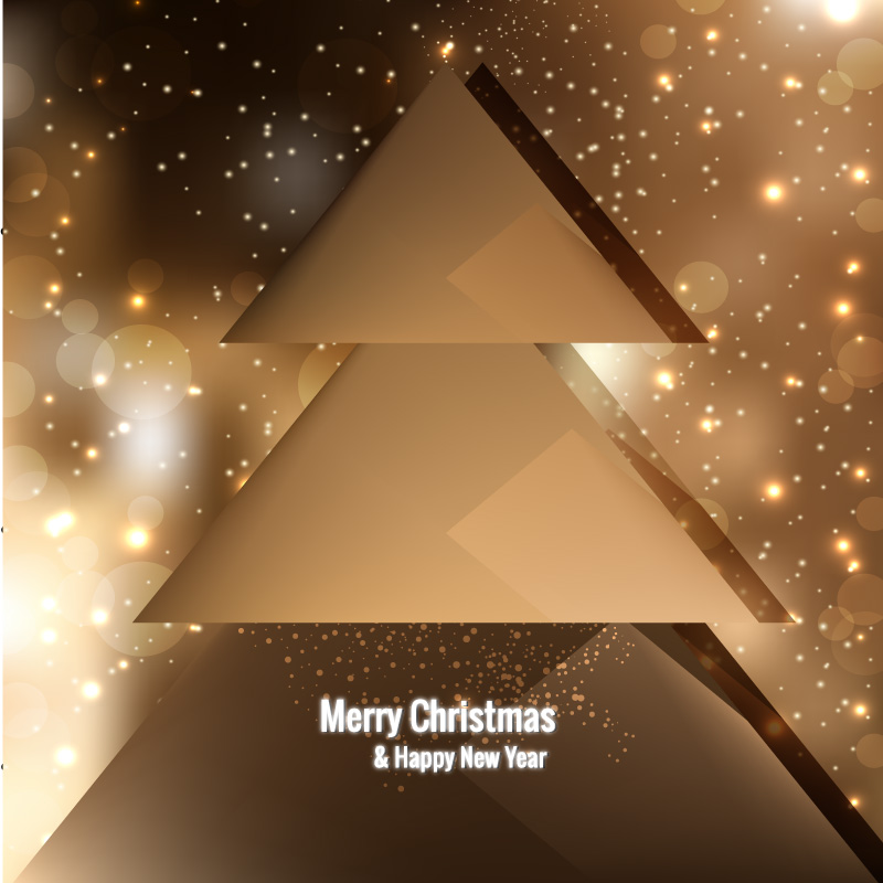 50 Beautiful Brown Christmas Background Vector Designs For Festive ...