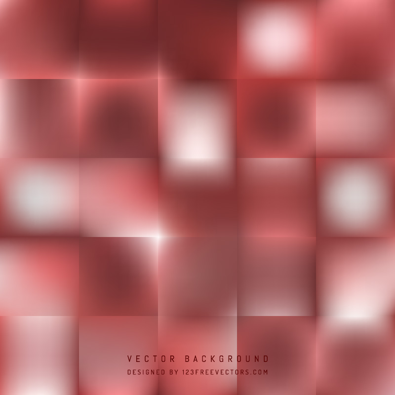 Red Square Background Template