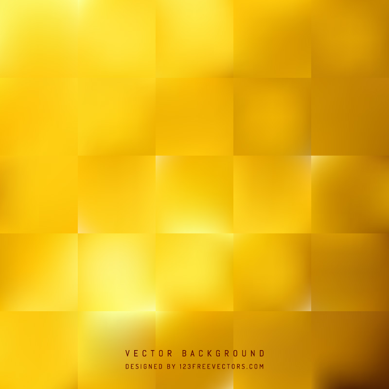 Yellow Square Background