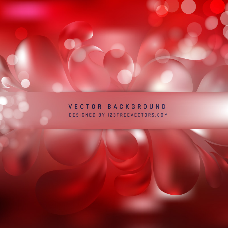 Abstract Red Background Illustrator