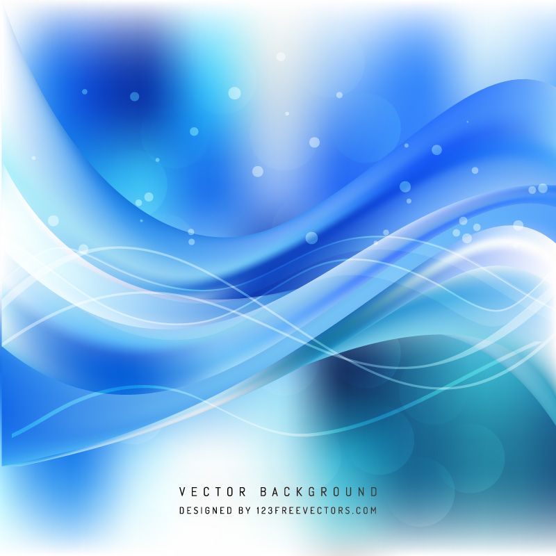 Light Blue Wave Background Image