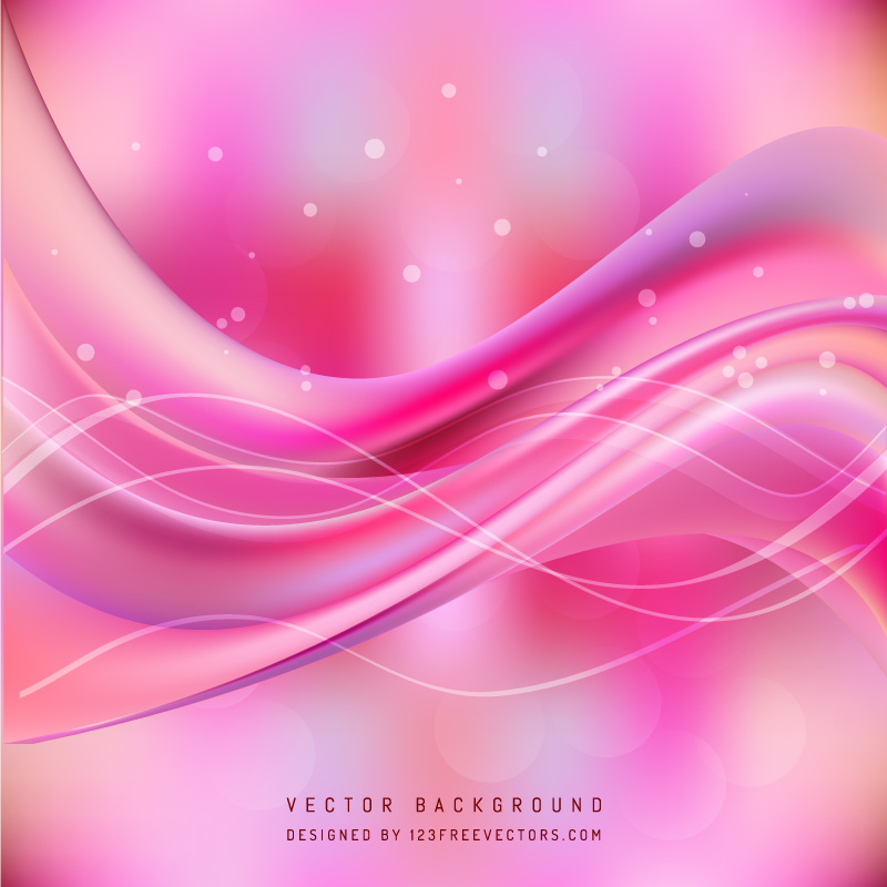 Pink Wave Background