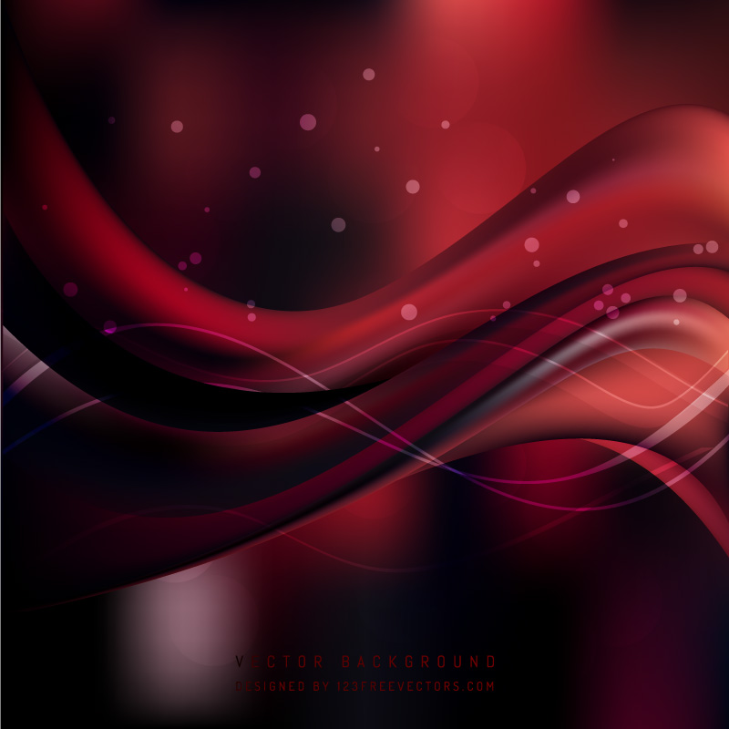 Red Black Wave Background Image