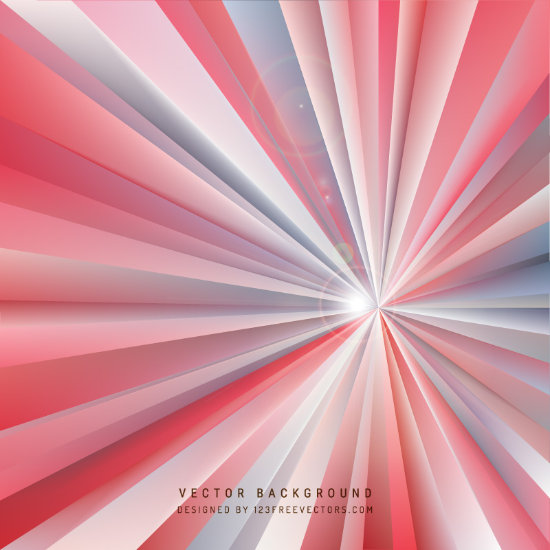 Abstract Red Light Rays Background Illustrator