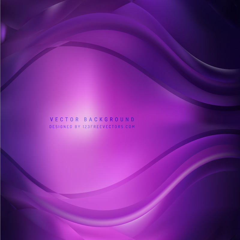 Purple Wavy Background