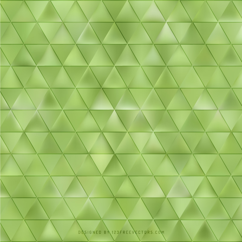 Abstract Green Triangle Background Clip Art