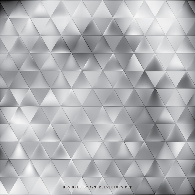 Abstract Gray Triangle Vector Background