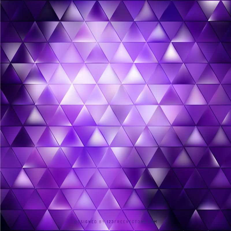 Abstract Violet Triangle