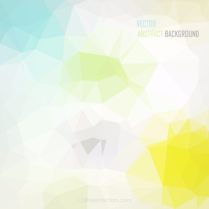 Low Poly White Background Illustrator