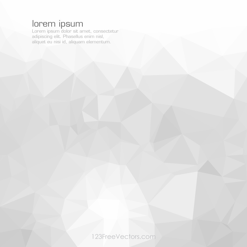 Light Grey Polygonal Pattern Background Image