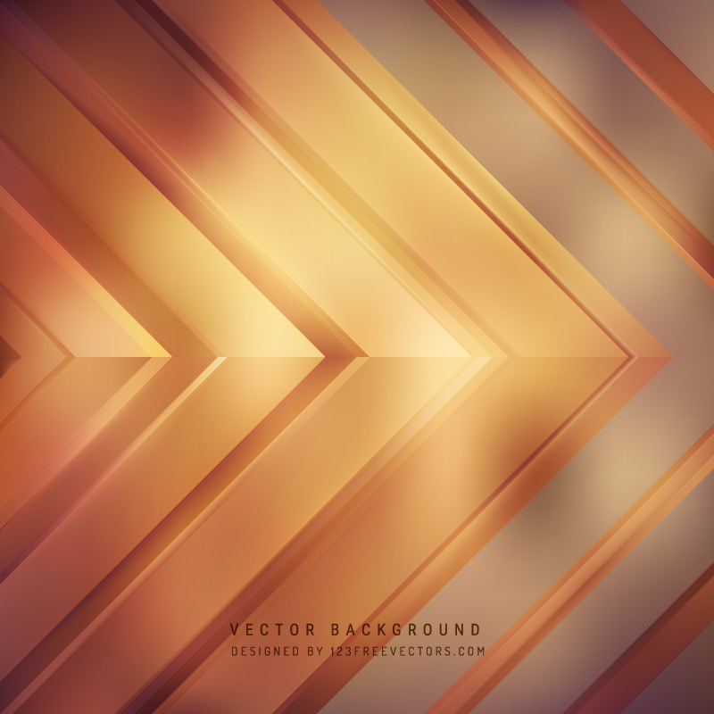 Free Abstract Brown Arrow Background Illustrator