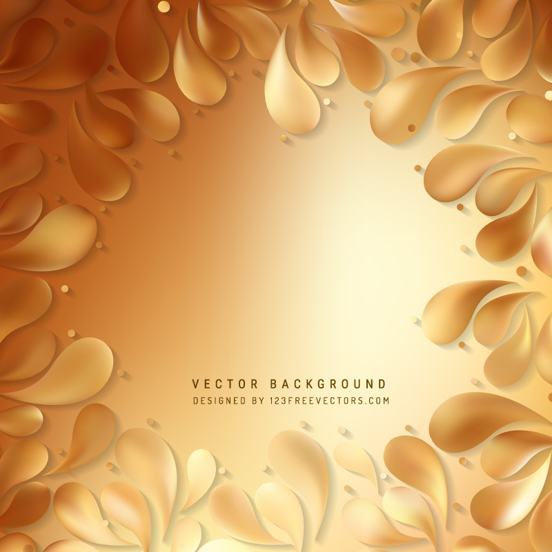 Free Brown Arc-Drop Background Graphic