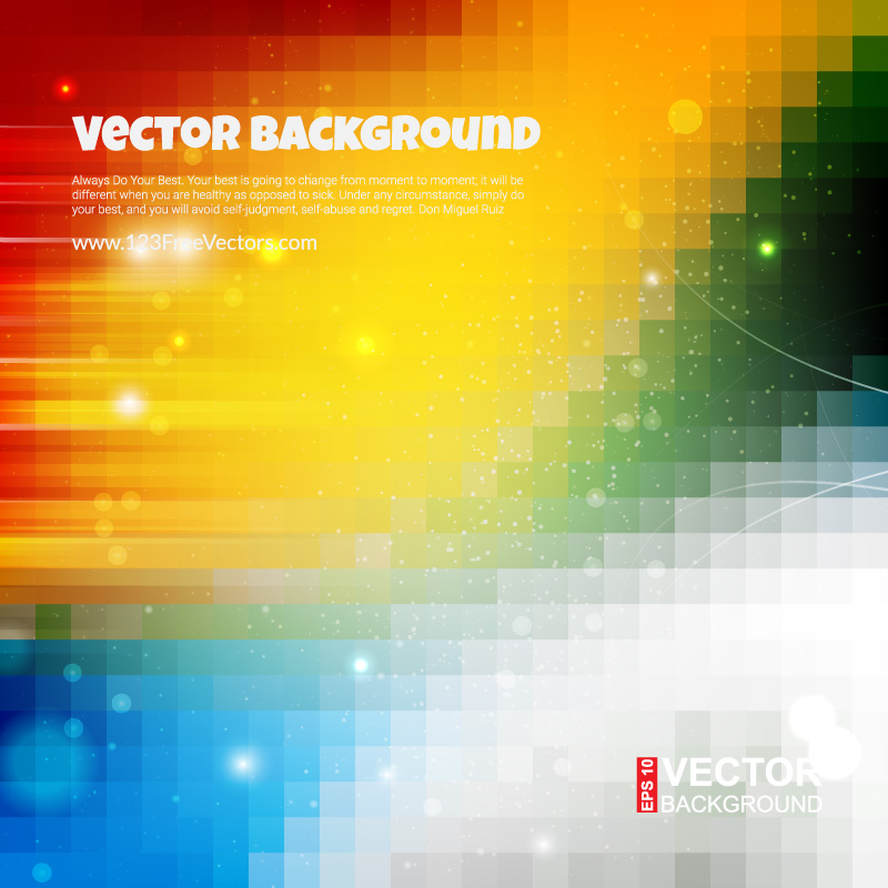 Free Colorful Abstract Background Vector Art