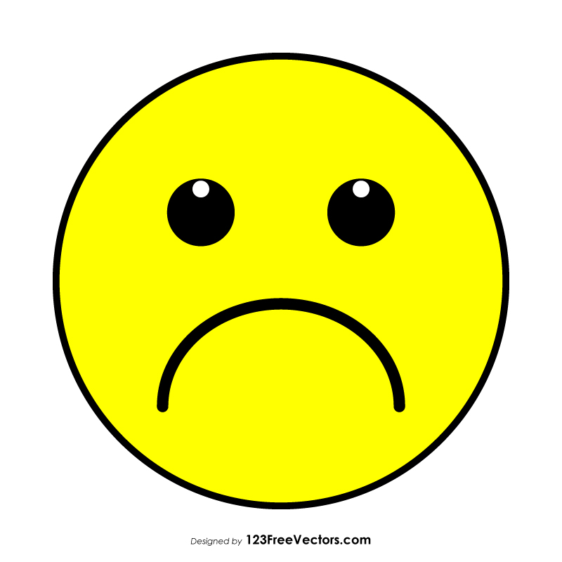 Frowning Face Emoji Icons