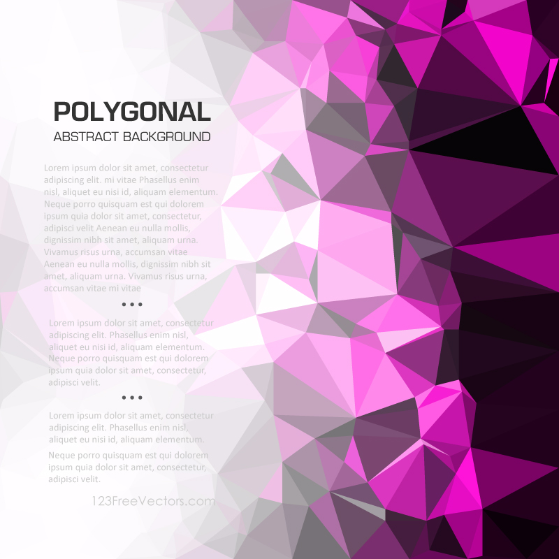 50+ Abstract Purple Polygonal Background | Free Vectors, Photos ...