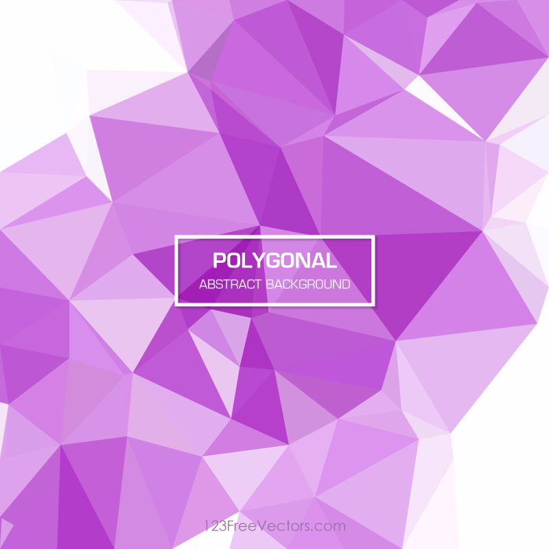 Purple Polygonal Triangular Background Illustrator