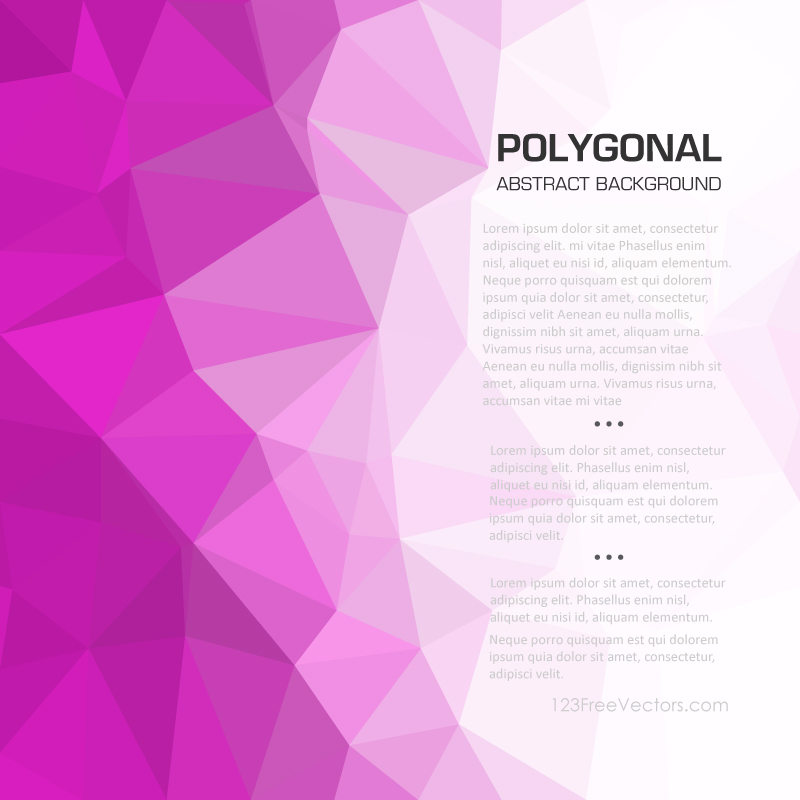 Polygonal Purple Background Illustrator