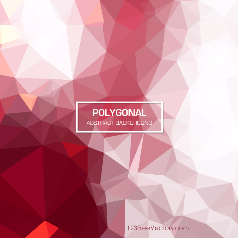 70+ Red Geometric Polygon Background | Free Vectors, Photos, Artwork Images | 123Freevectors