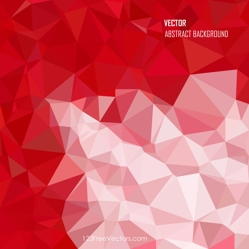 Red Abstract Polygonal Background Clip Art Red Abstract Polygonal Background Clip Art